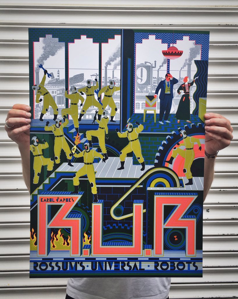 Rossum's Universal Robots - Limited Edition Prints – Black Dragon Press